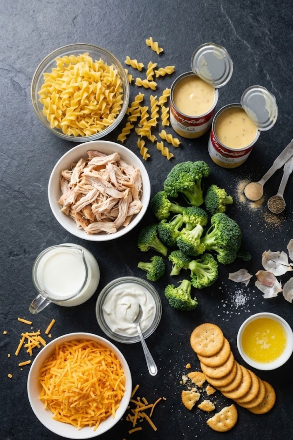 Chicken Broccoli Noodle Casserole Recipe - Emily Chicken